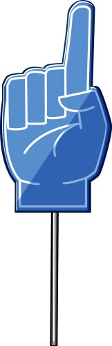 Foam Finger Vector Images (over 7,400)