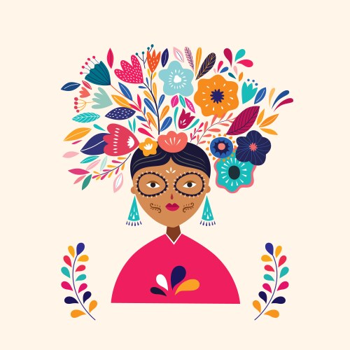 Mexican collection Royalty Free Vector Image - VectorStock