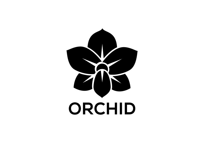 Orchid Outline Vector Images (over 5,300)