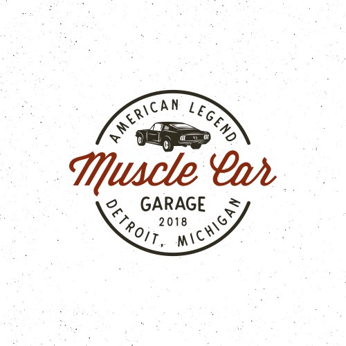 Kostenlose Vintage Garage Logo Vector Images (über 160)