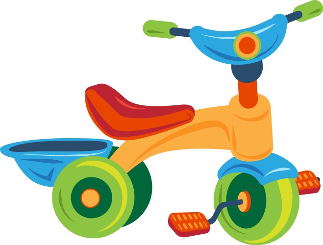 Tricycle Cartoon Red Vector Images (over 130)