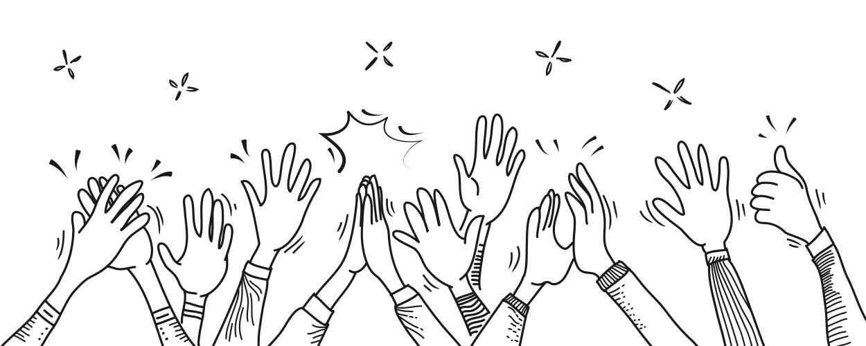 Clap Hands Cartoon Vector Images (over 1,600)