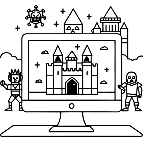 Horror Game Vector Images (over 15,000)