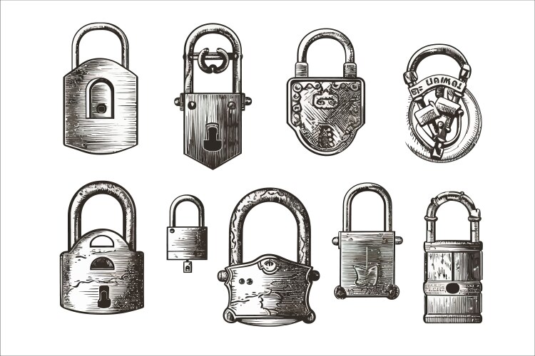 Padlock Cartoon Vector Images (over 5,900)