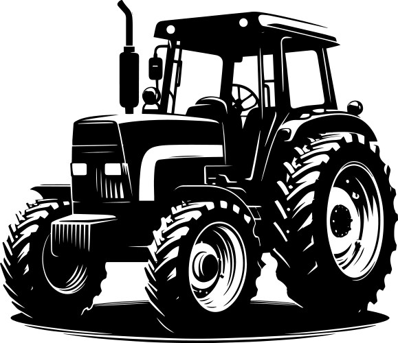 Tractor Silhouette Vector Images (over 11,000)