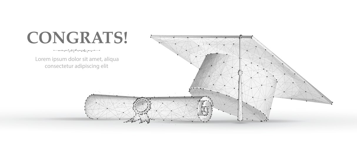 Blue Graduation Cap Vector Images (over 4,300)