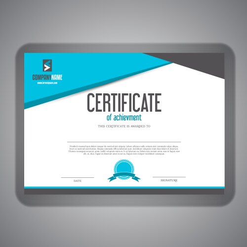 Certificate Vector Images (over 350,000)