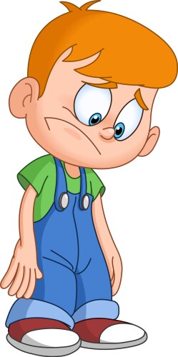 Pouting Child Clipart