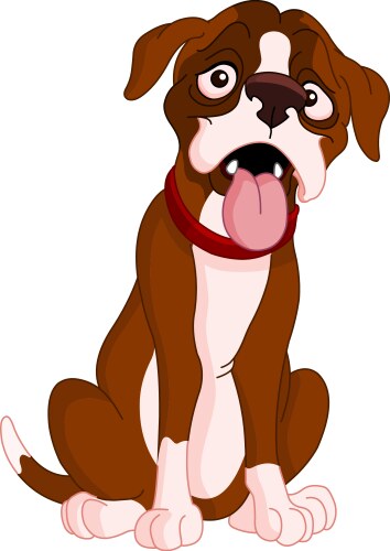 Boxer Dog Cartoon Vector Images (over 2,300)