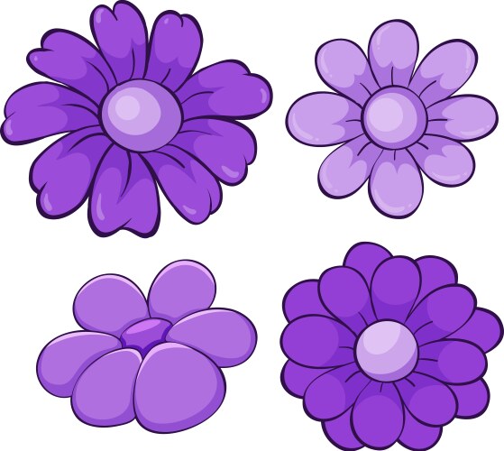 Flower theme image 1 Royalty Free Vector Image
