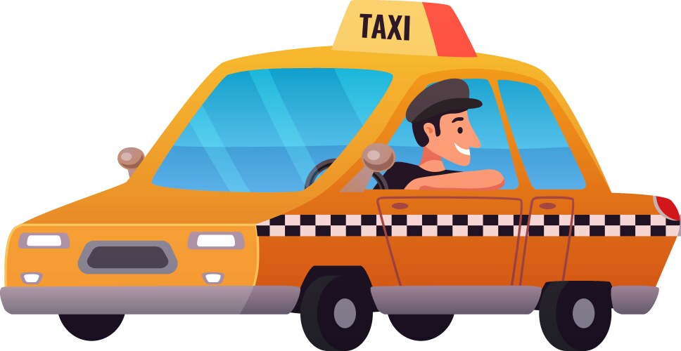 Red taxi icon Royalty Free Vector Image - VectorStock