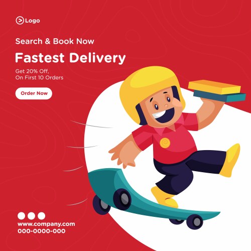 Delivery Banner Vector Images (over 50,000)