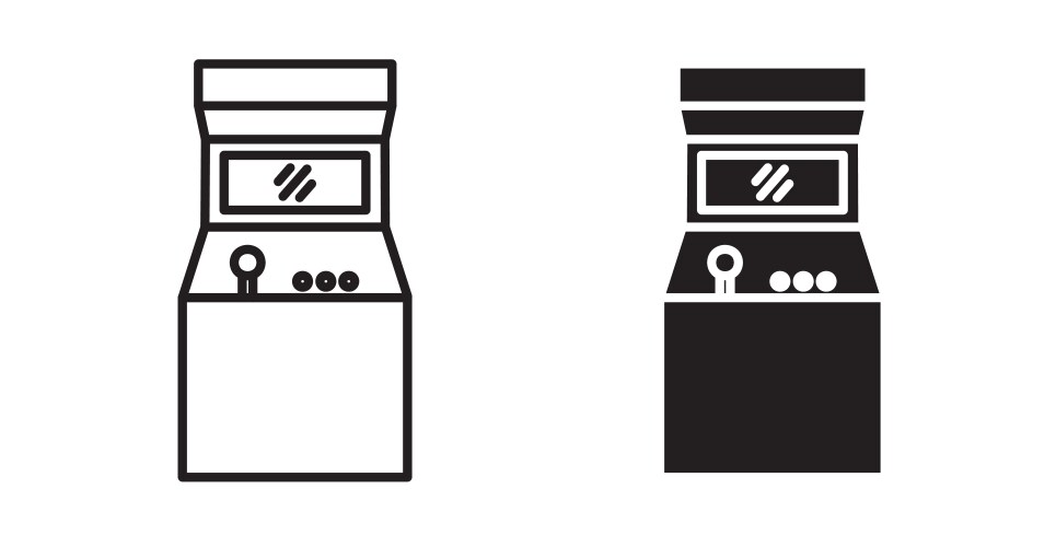 Arcade Machine Pixel Art Vector Images (over 740)