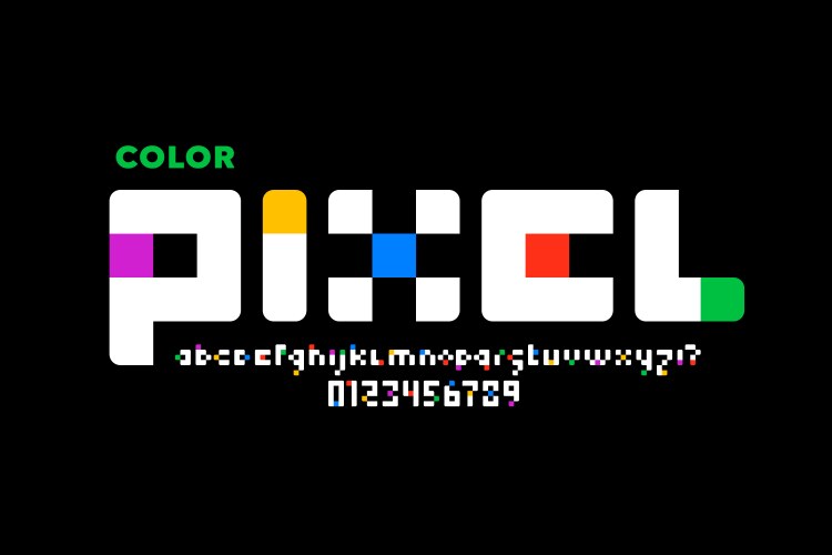 Pixel art astronaut spaceman 8 bit objects space Vector Image