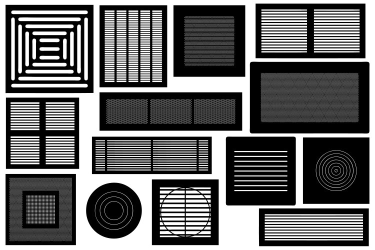 Vent Texture HIGH RESOLUTION TEXTURES: Metal Black Vent Texture