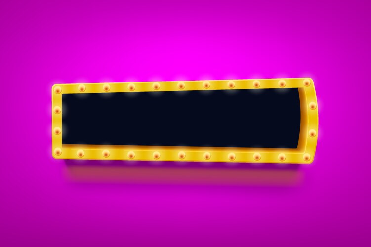 Neon sign Royalty Free Vector Image - VectorStock