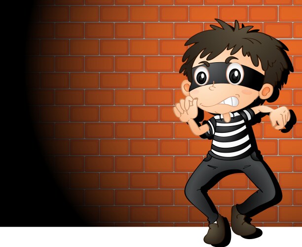 Thief Cartoon Vector Images (over 9,300)
