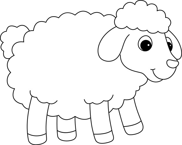 Sheep Outline Vector Images (over 8,100)