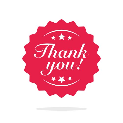 Thank You Symbol Vector Images (over 10,000)