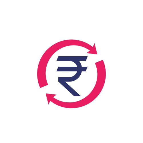 Indian Rupee Symbol White Vector Images (over 690)