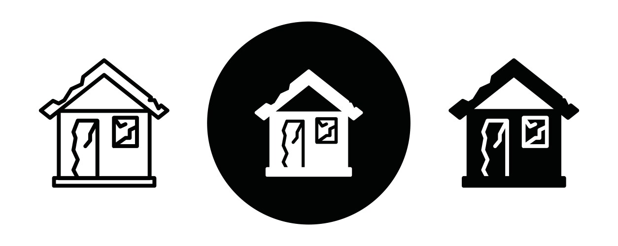 Residence house icon graphic design template Vector Image