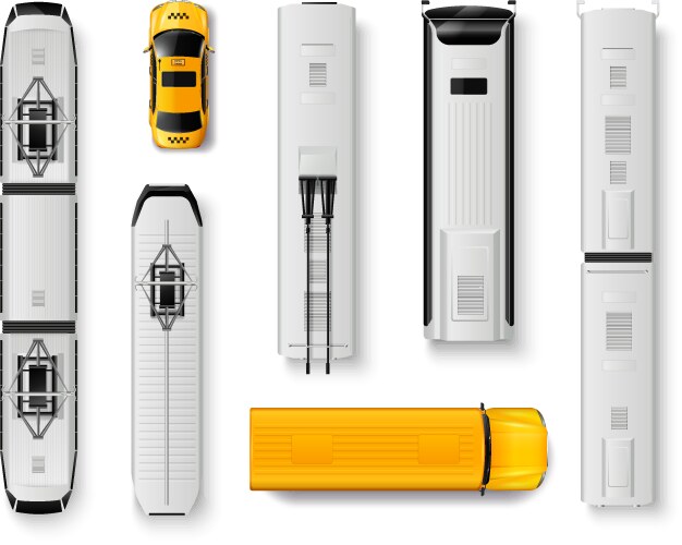 Bus Top View Vector Images (over 630)