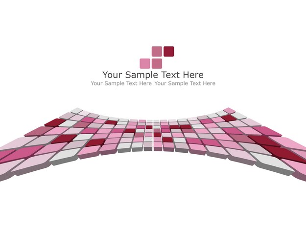 Abstract background with perspective Royalty Free Vector