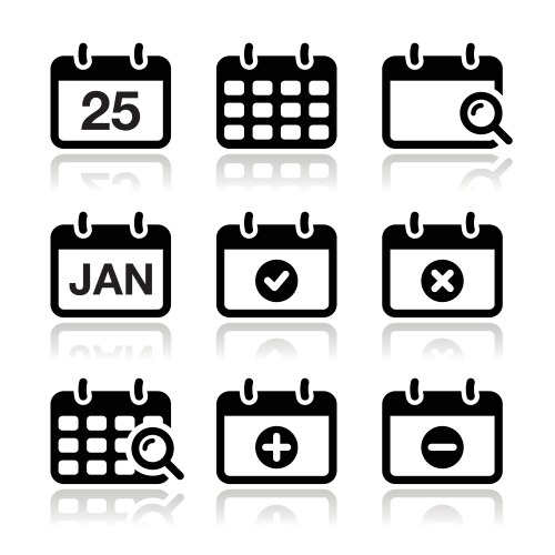 Calendar Date Vector Images (over 230,000)