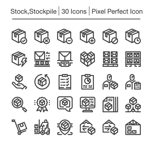 Inventory Management Icons Vector Images (over 3,000)
