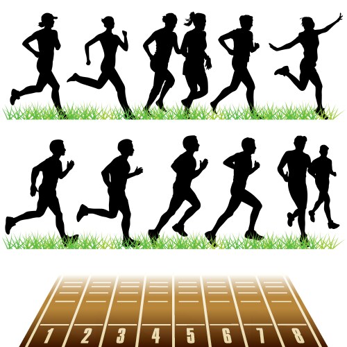 Running Vector Images (over 250,000)
