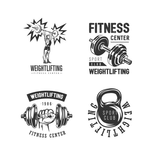 Weightlifting Royalty Free Vector Image - VectorStock