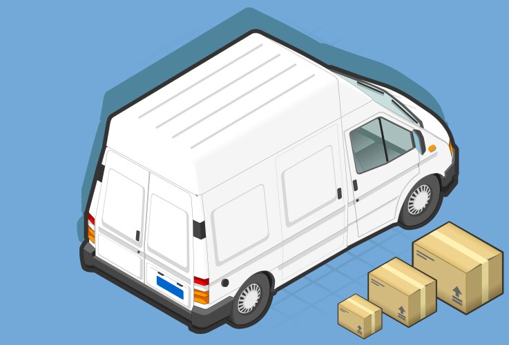 Container Van Vector Images (over 15,000)