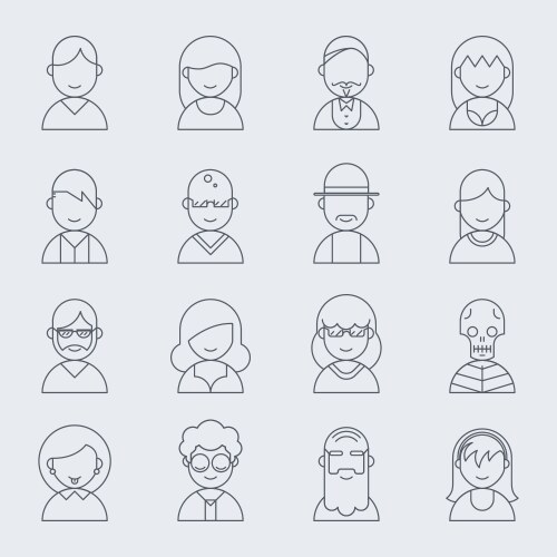 Minimalist People Vector Images (over 26,000)
