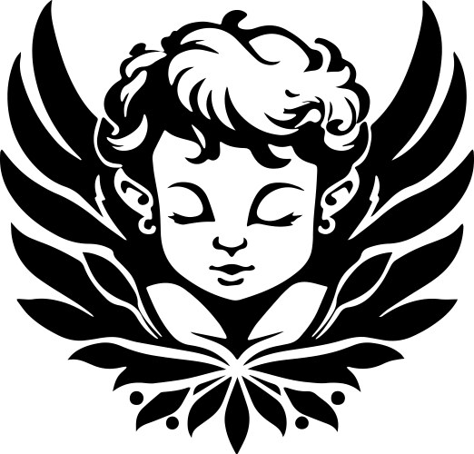 Angel Ink Tattoo Art Vector Images (over 960)