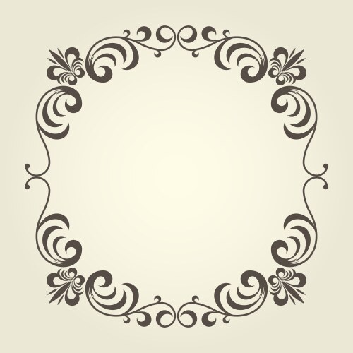 Square Flourish Vector Images (over 6,100)