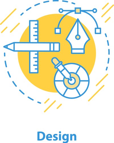 Business process improvement icons Royalty Free Vector Image