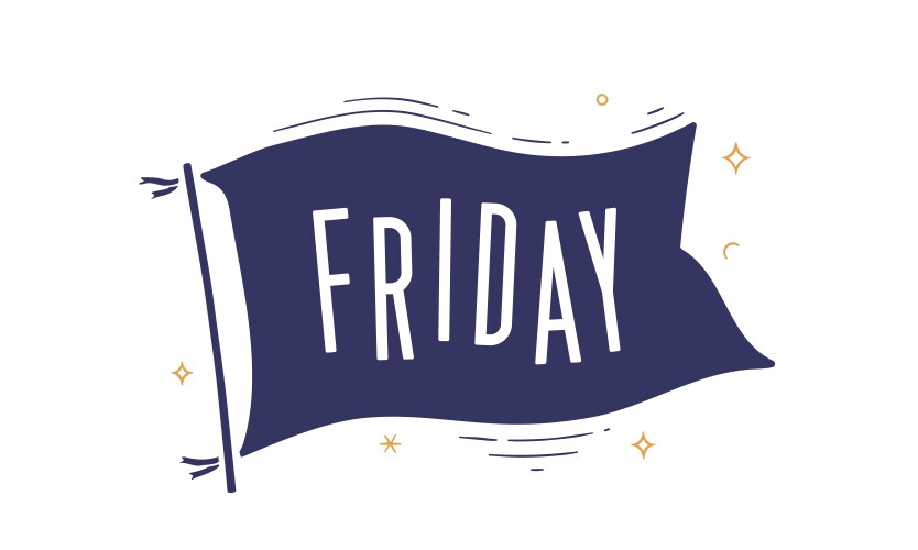 Happy Friday Banner Vector Images (over 5,300)