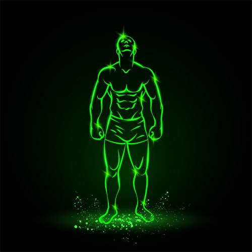 Muscle Man Outline Vector Images (over 5,800)