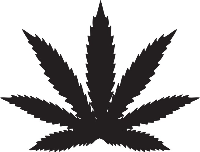 Cannabis Leaf Marijuana Silhouette Vector Images (over 8,300)