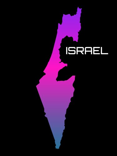 Israel Outline Map Vector Images (over 1,000)