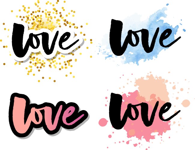 Love Calligraphy Vector Images (over 100,000)