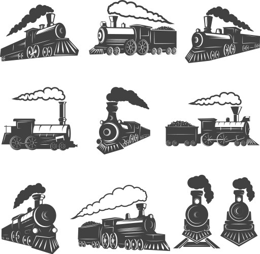 Train Vector Images & Graphics for Commercial Use | VectorStock