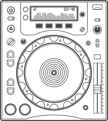 Cd Outline Vector Images (over 7,700)