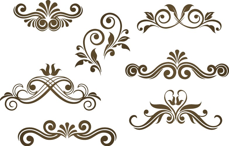 Floral Motif Vector Images (over 120,000)