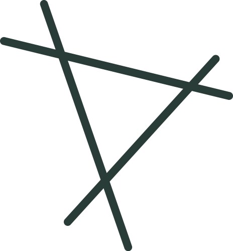 Mid century shapes starburst molecule nuclear Vector Image