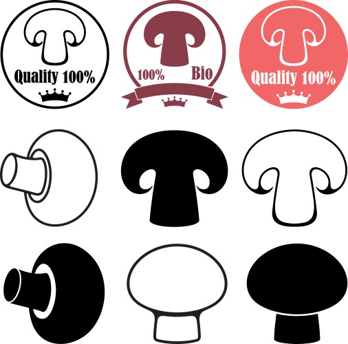 Mushroom Vector Images (over 100,000)