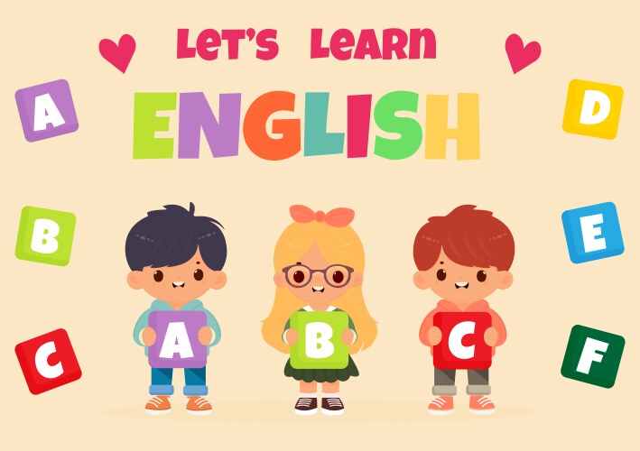 Children Learn English Vector Images (over 16,000)