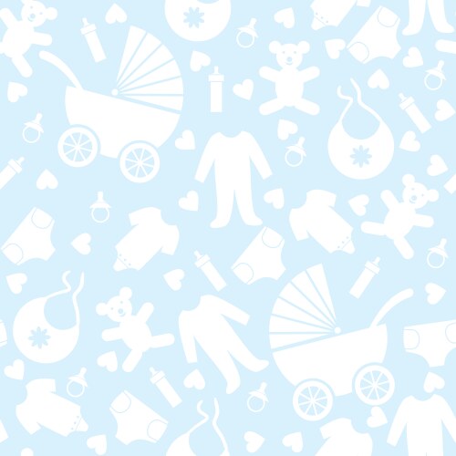 Baby blue wallpaper Royalty Free Vector Image - VectorStock