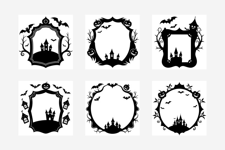 Halloween Border Clipart Vector Images (over 490)
