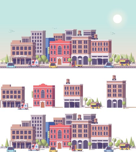 Cartoon Buildings Vector Images (over 190,000)